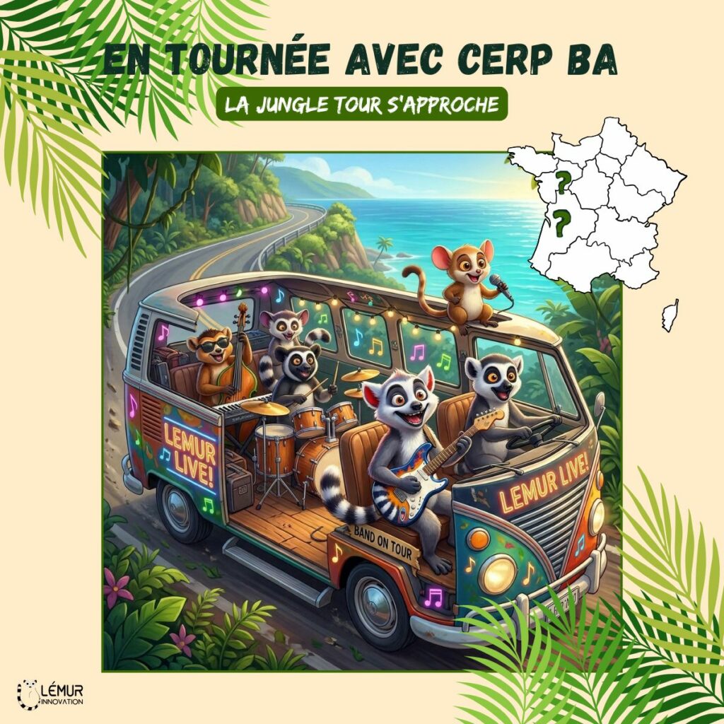🎤 La Lémur Jungle Tour – c’est parti ! 🌿 - Lémur Innovation
