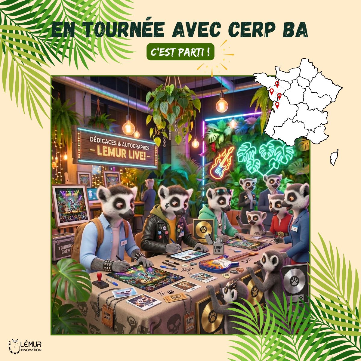 🎤 La Lémur Jungle Tour – c’est parti ! 🌿 - Lémur Innovation
